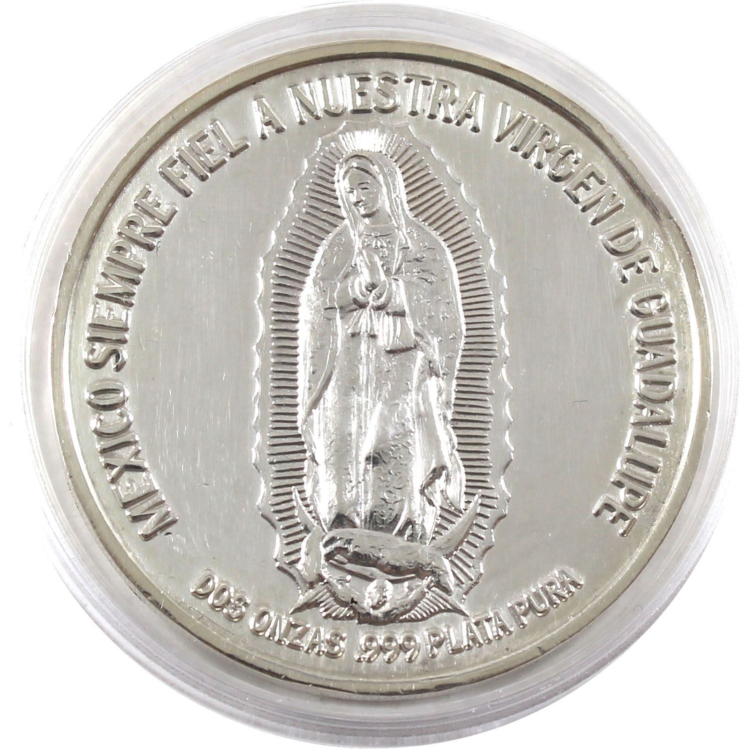 2oz Mexico Su Santidad El Papa Juan Pablo II Pope .999 Fine Silver ...