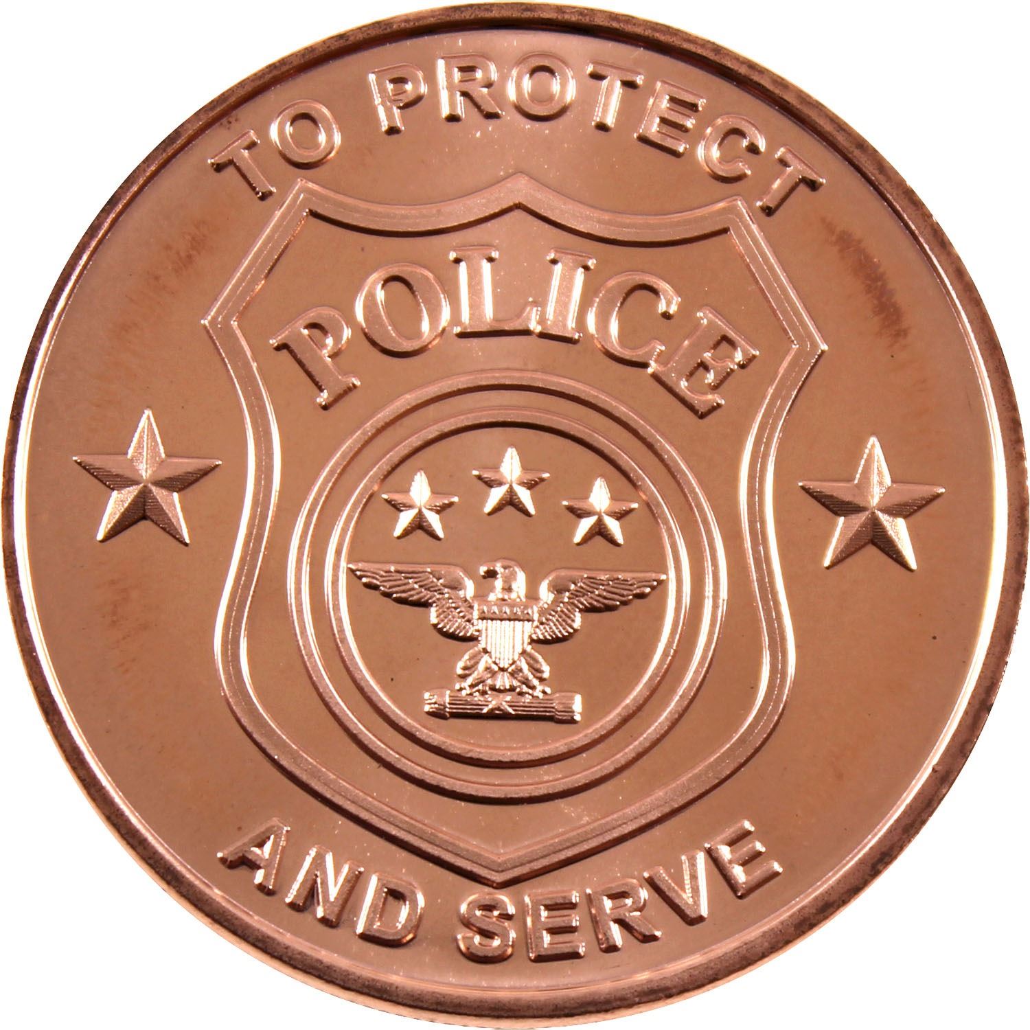 *20x 1oz .999 Fine Copper Rounds in Tube - 10x Fire Department & 10x ...