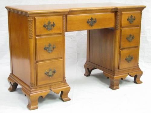 Solid Maple Vanity, Paine Furniture MA, Pineapple