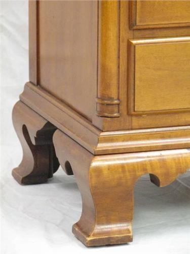 Solid Maple Night Stand, Paine Furniture MA, Pineapple