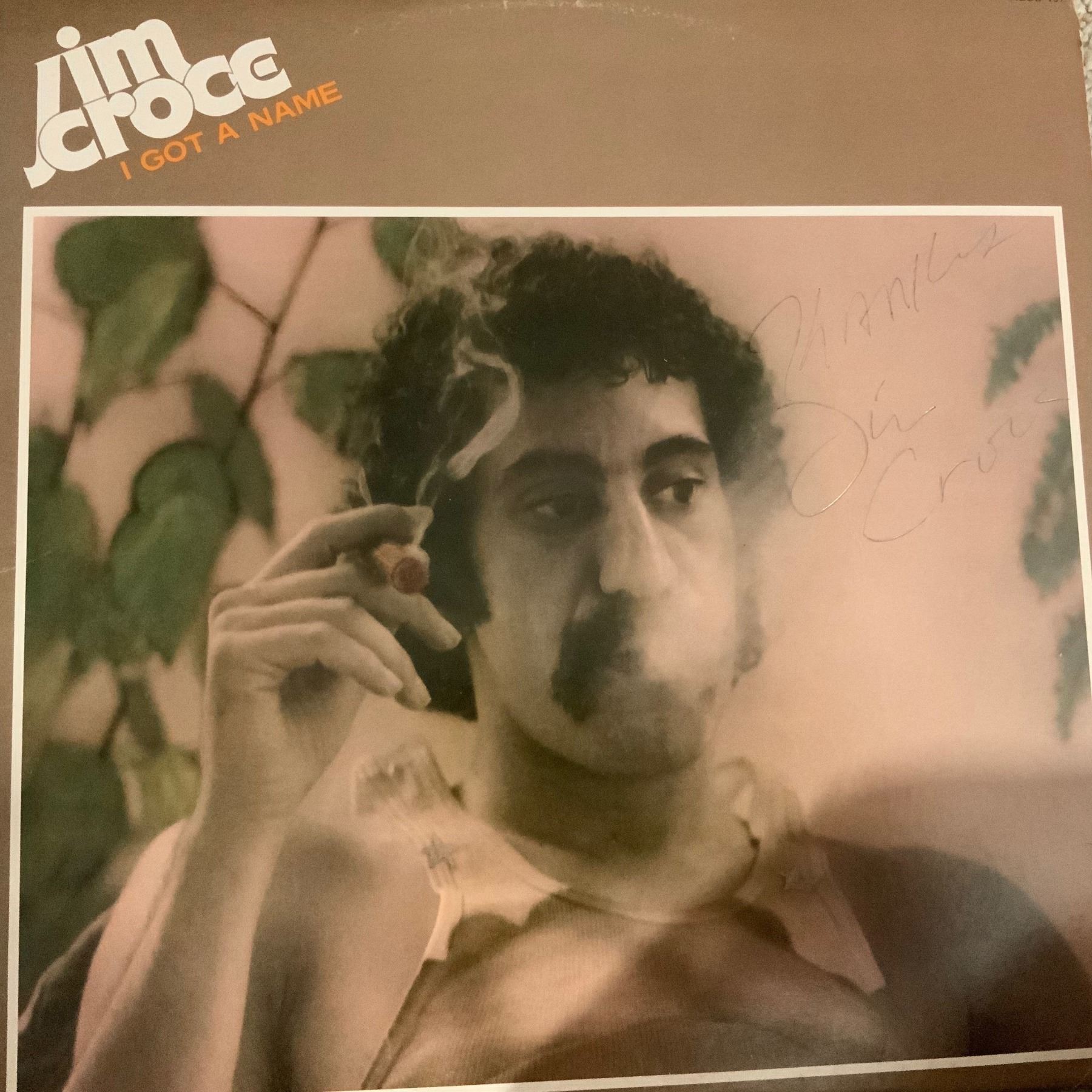 Signed Jim Croce I Got A Name Album Cover