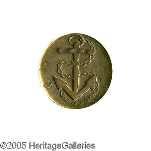 Fine Early Naval Brass Uniform Button Fine Early Naval Brass Uniform ...