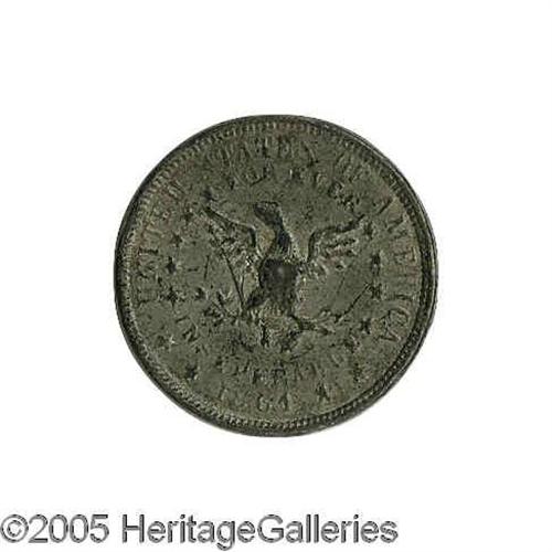 Rare "Pattern Quarter" 1864-Dated Lincoln Token Rare "Pattern Quarter ...