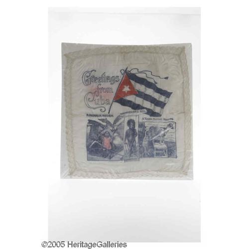 Unusual Spanish American War Silk Handkerchief A Most Unusual Spanish ...