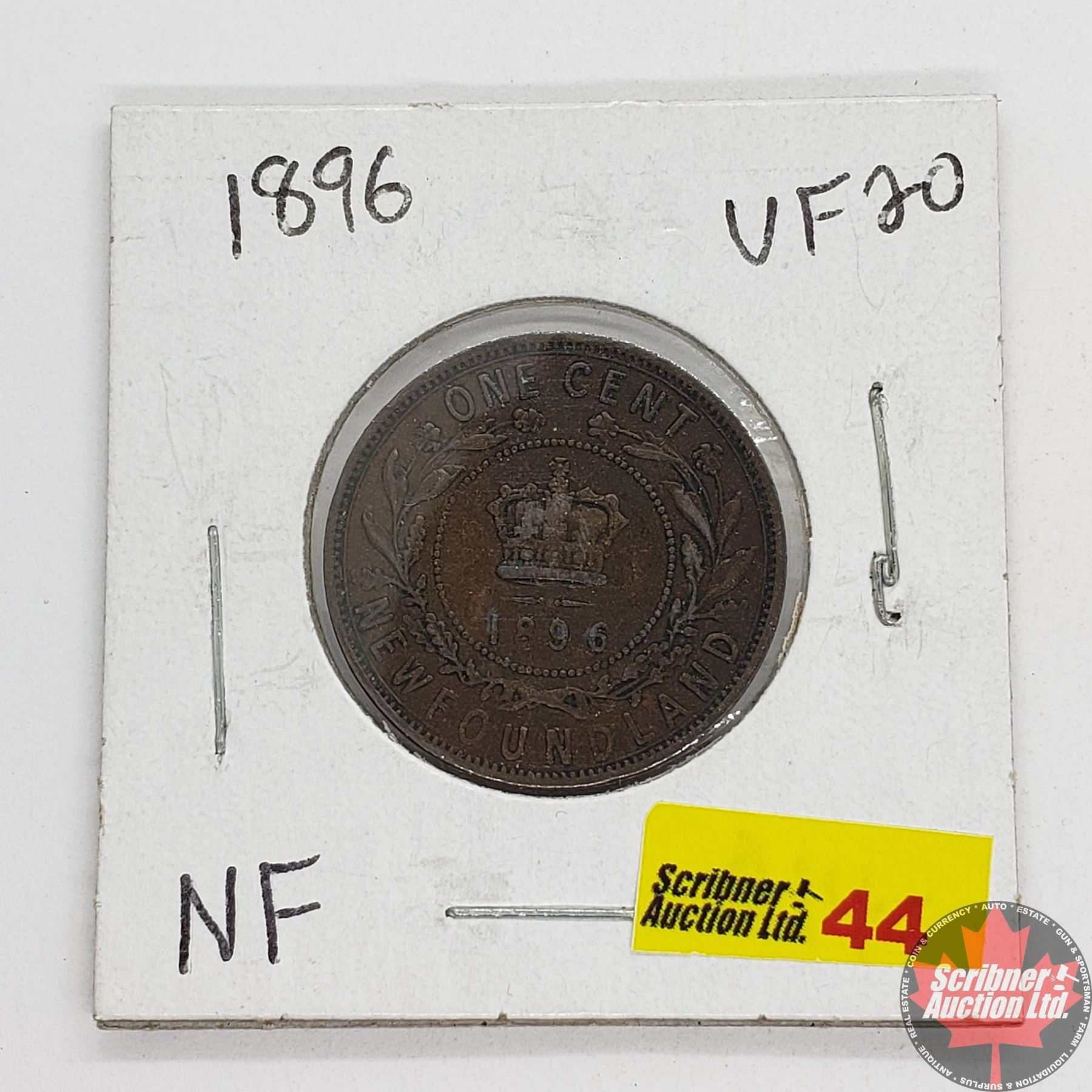 Newfoundland Large Cent 1896