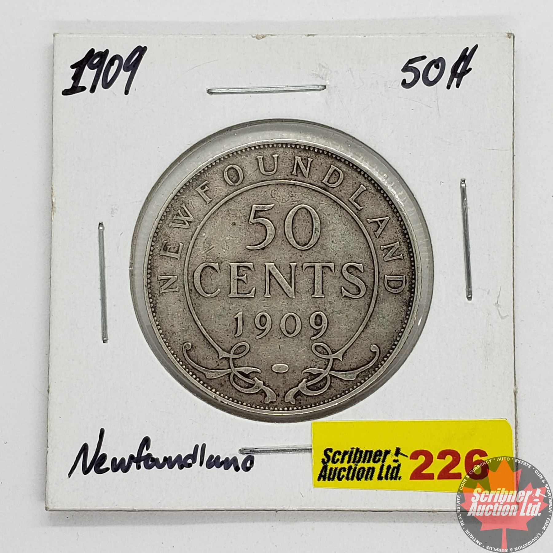 Newfoundland Fifty Cent 1909