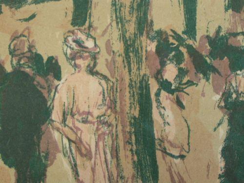PIERRE BONNARD Color Litho 1900 French
