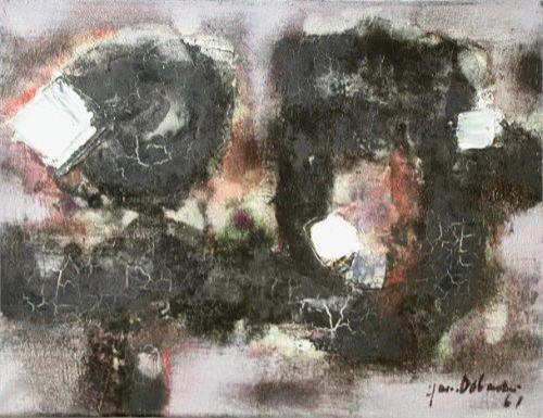 JUN DOBASHI Painting Japanese Abstract