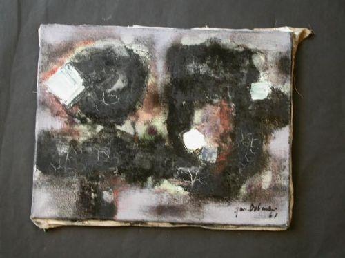 JUN DOBASHI Painting Japanese Abstract