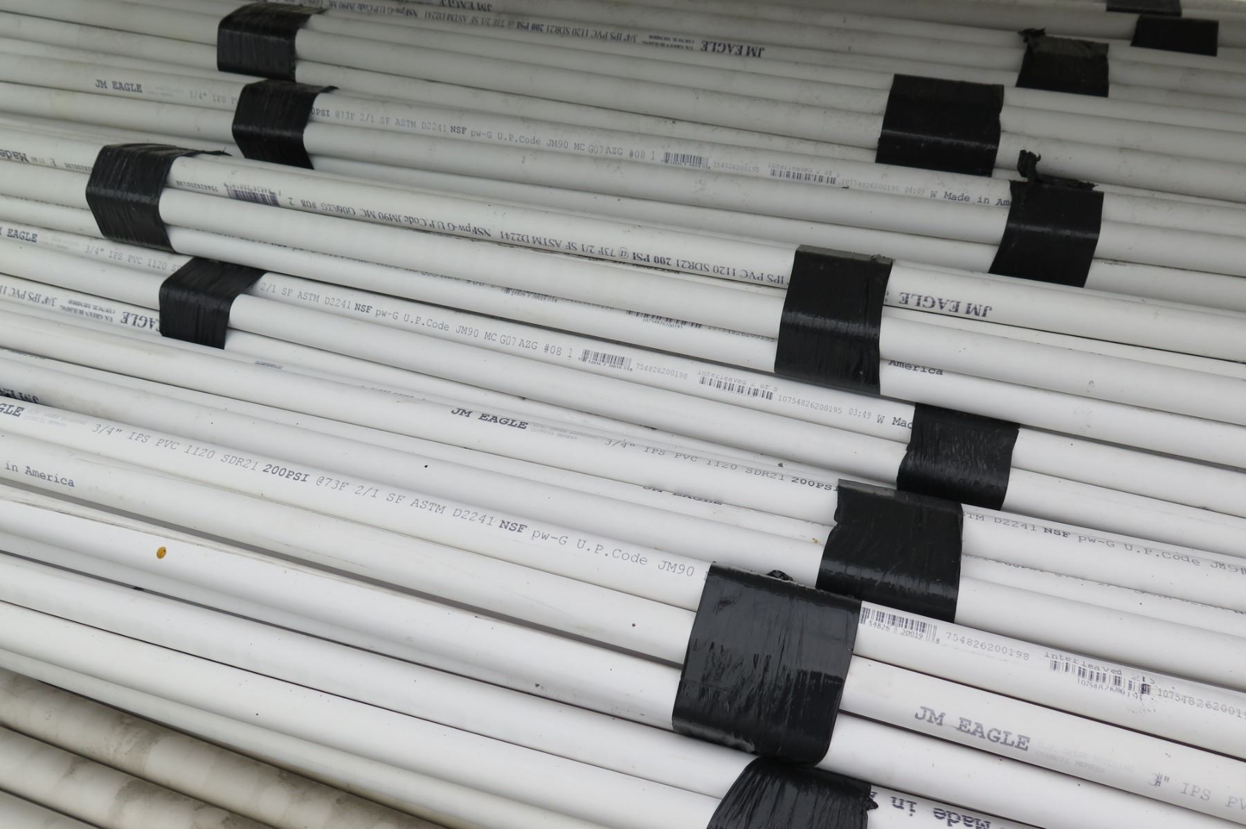 Multiple Misc 20 Long X 3 4 Diameter JM Eagle IPS PVC 1120 SDR 21 200 Multiple Misc 20 Long X 3 4 Diameter JM Eagle IPS PVC 1120 SDR 21 200