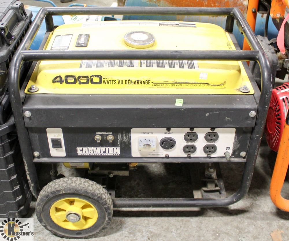 CHAMPION 4000 WATT GAS GENERATOR