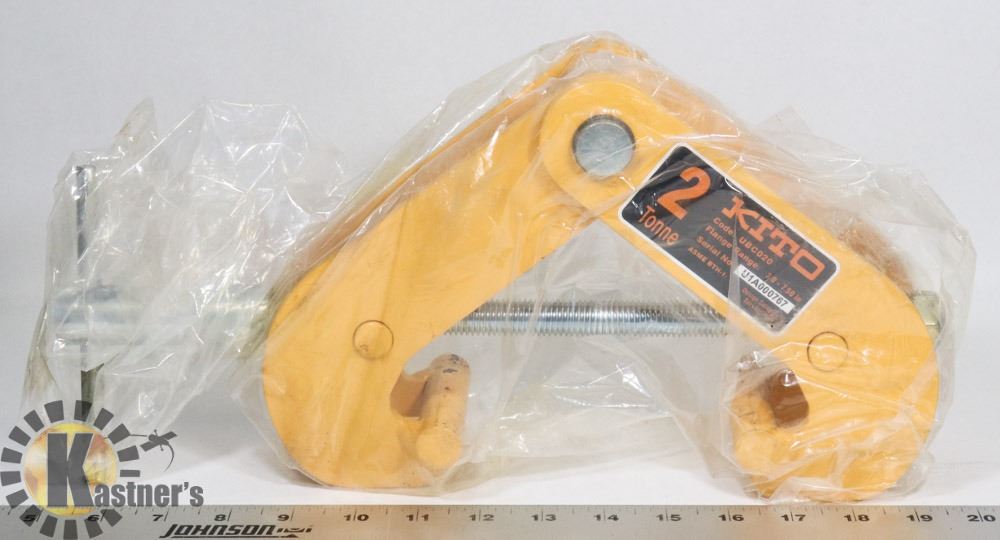 KITO 2 TONNE BEAM CLAMP
