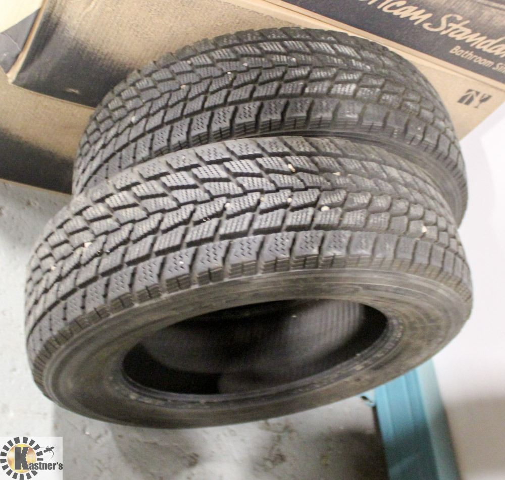 PAIR OF TOYO OBSERVE G-02 PLUS, 195/65R15 TIRES