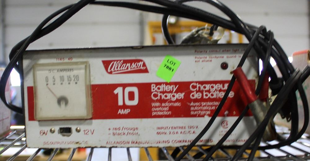 ALLANSON 10 AMP BATTERY CHARGER