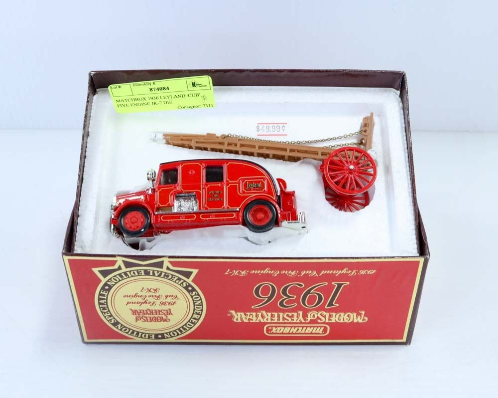 MATCHBOX 1936 LEYLAND 'CUB' FIVE ENGINE JK-7 DIE