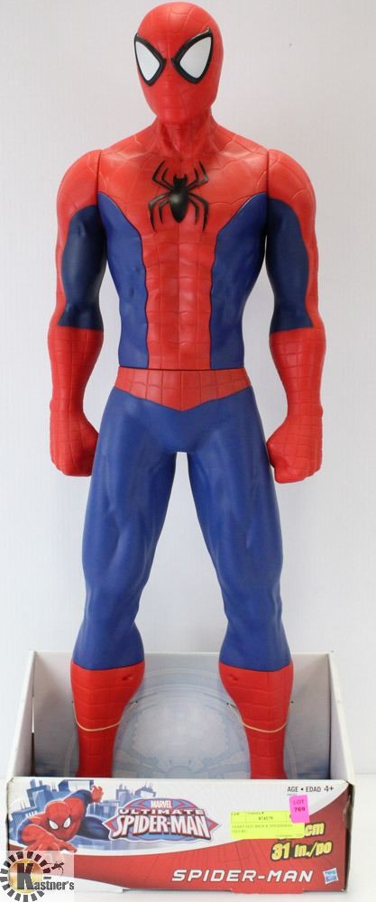 GIANT SIZE SPIDERMAN FIGURE.