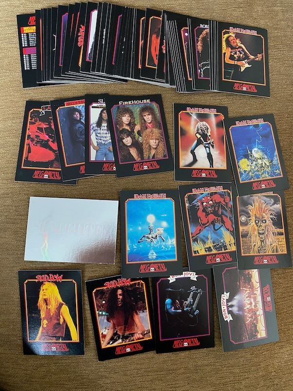 Mega Metal Vintage heavy Metal cards