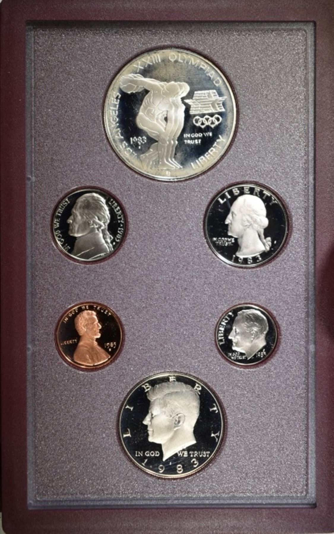 1983 & 1988 U.S. PRESTIGE PROOF SETS