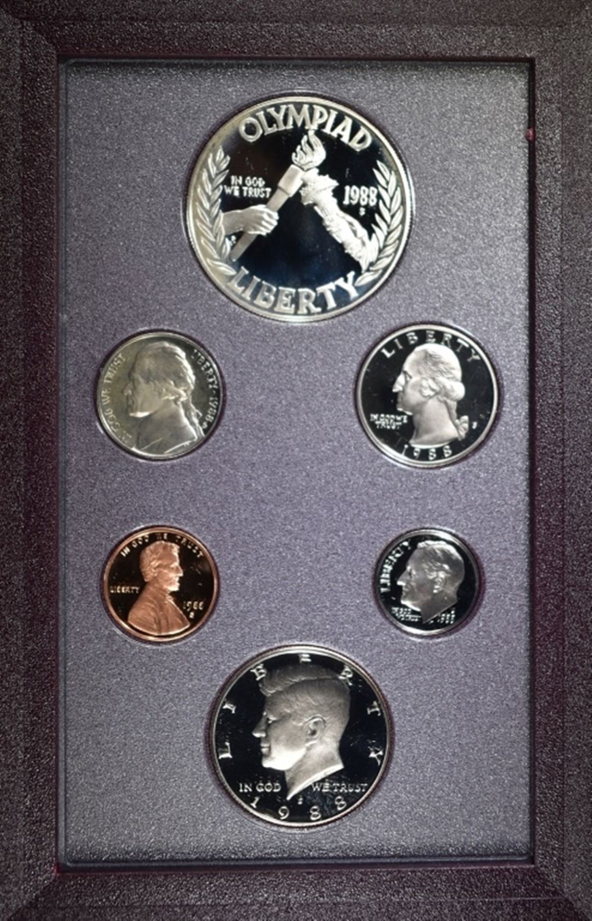 1983 & 1988 U.S. PRESTIGE PROOF SETS