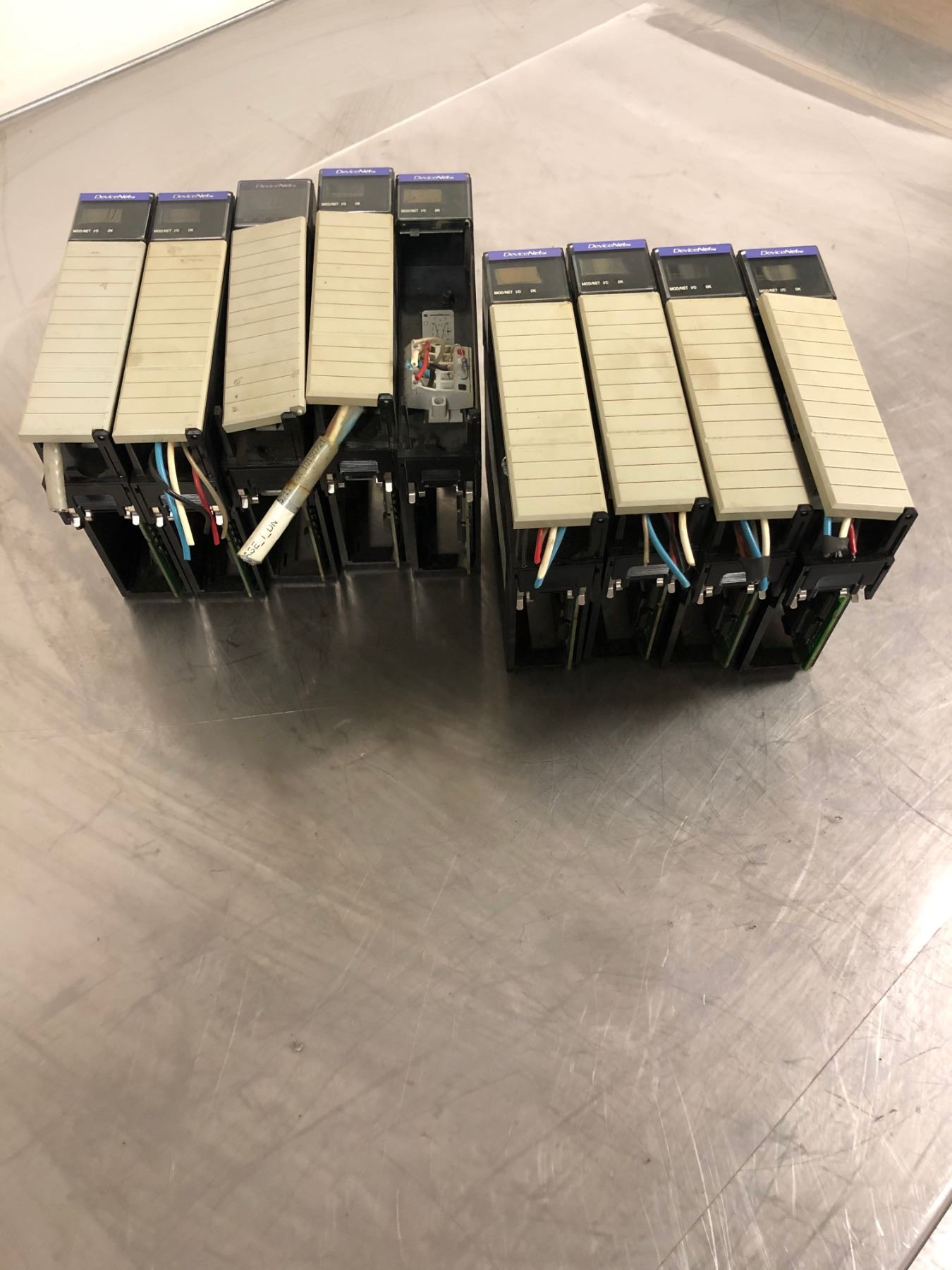 Lot Of 9 Allen Bradley Control Logix Devicenet Communication Modules M