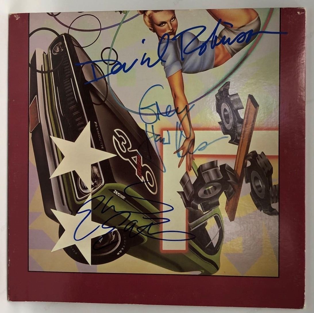 Signed Cars "Heartbeat City" Album Cover