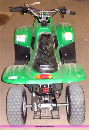 2005 Baja 50 green ATV