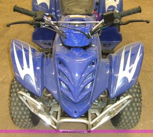 Baja 90 blue ATV 90cc, electric start