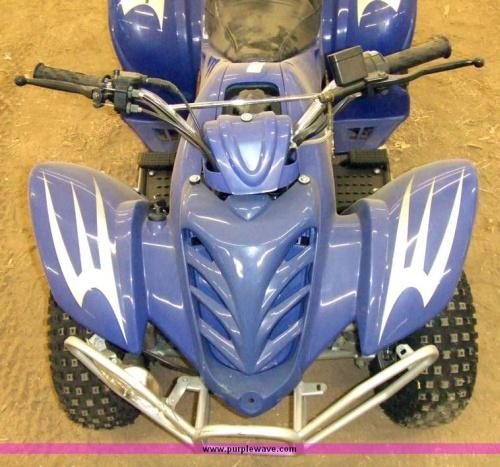 Baja 90 blue ATV 90cc, electric start
