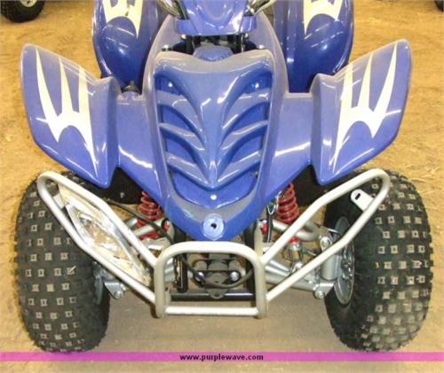 Baja 90 blue ATV 90cc, electric start