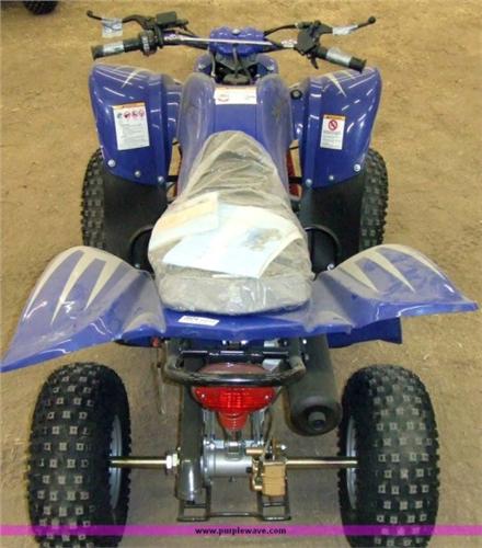 Baja 90 blue ATV 90cc, electric start