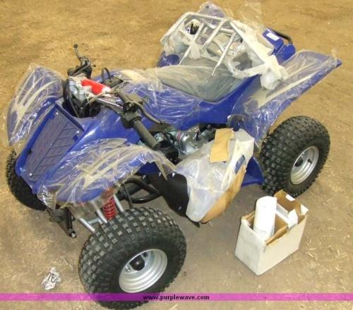Baja 90 blue ATV 90cc, electric start
