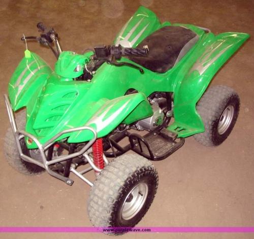 Baja 90 green ATV 90cc, electric start