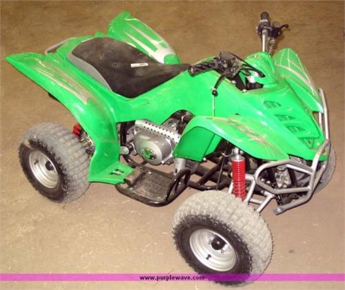 Baja 90 green ATV 90cc, electric start