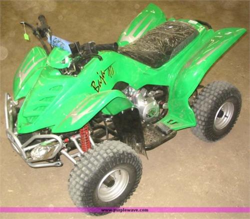 Baja 90 green ATV 90cc, electric start
