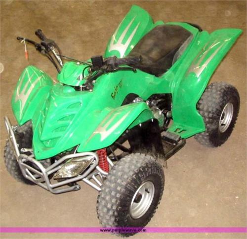 Baja 90 green ATV 90cc, electric start