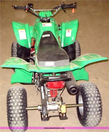 Baja 90 green ATV 90cc, electric start