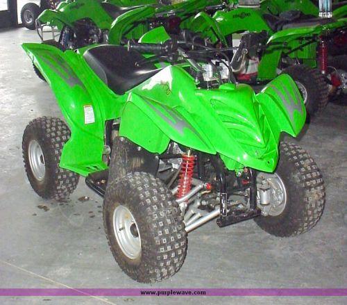Baja 90 blue ATV Oversized pneumatic ti