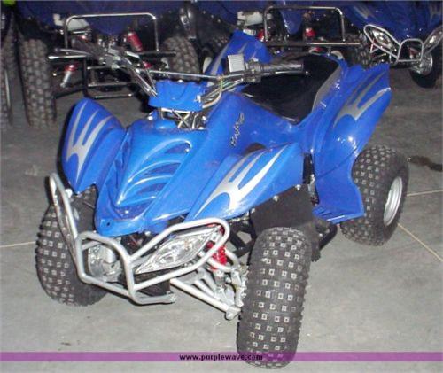 Baja 90 blue ATV Oversized pneumatic ti