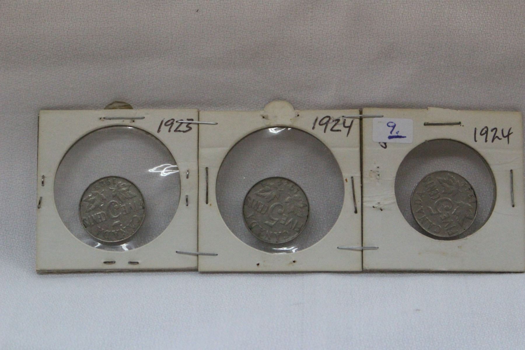 Canada Five Cent Coins 3