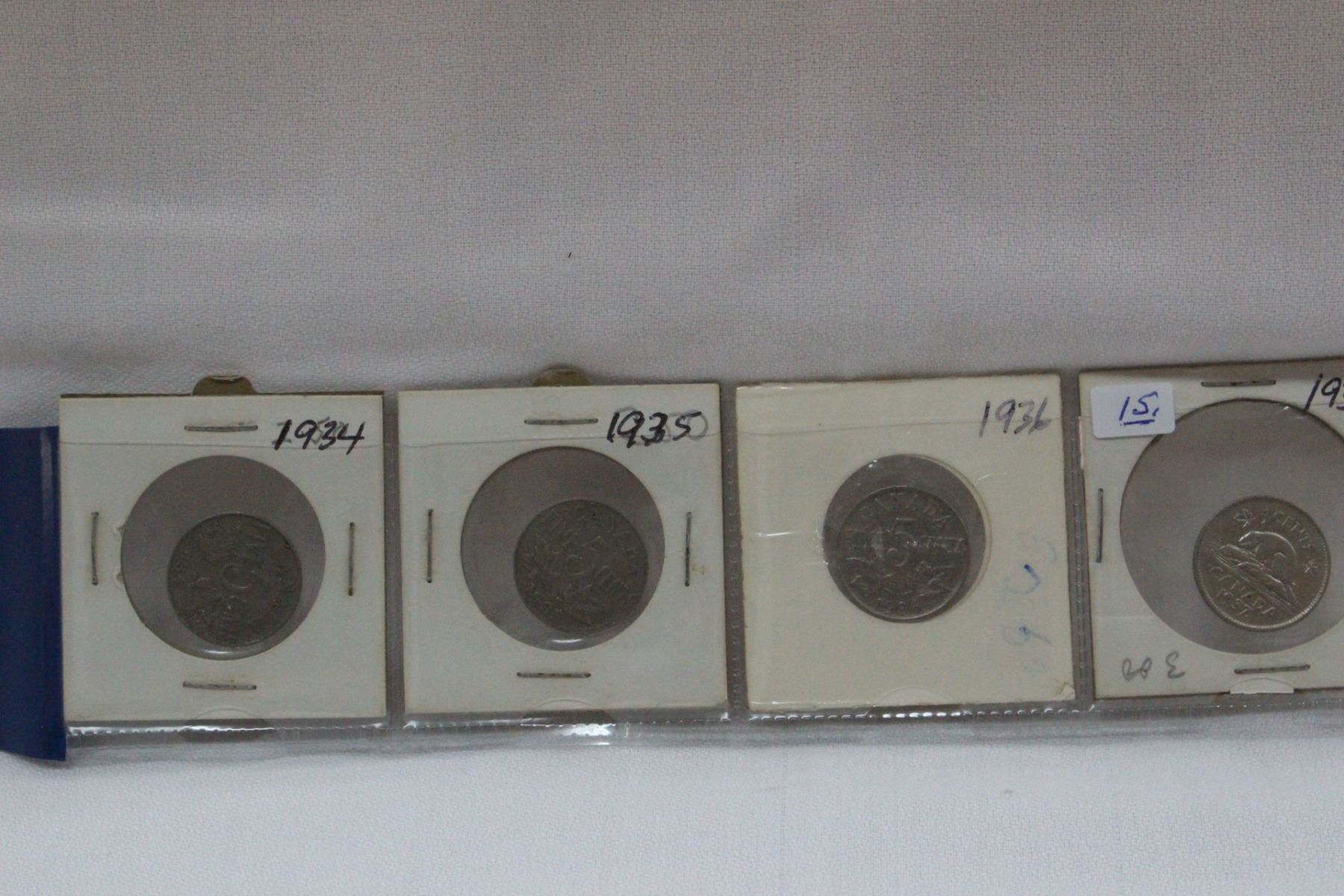 Canada Five Cent Coins 4