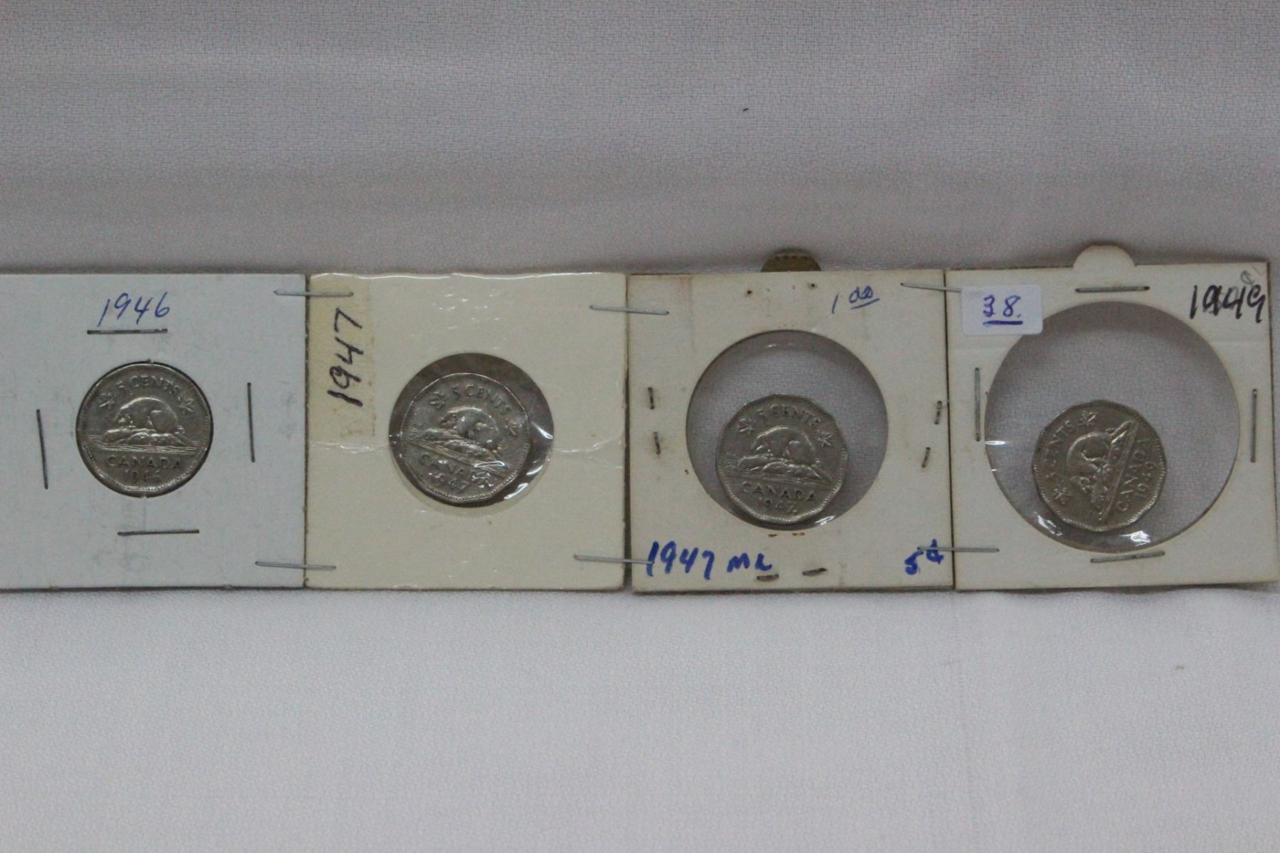 Canada Five Cent Coins 4