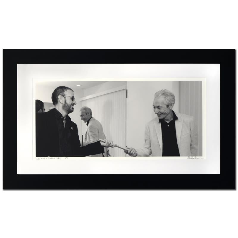 Ringo Starr & Charlie Watts by Shanahan, Rob | Barnebys