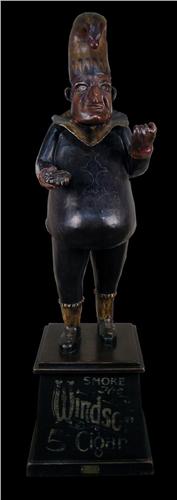Cigar Store Advertising "Punch" Figure
