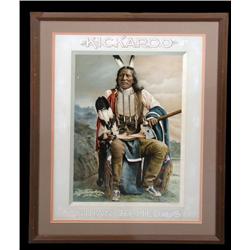 Kickapoo Sign "Chief Red Spear"