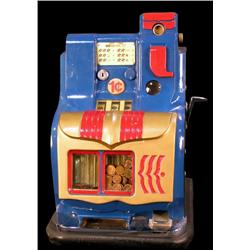 Mills "QT" 1 cent slot machine double jackpot 1934