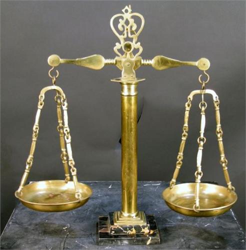 Small Balance Scale - Scales of Justice style