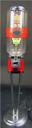 "Beaver" Talking Gumball Machine on stand