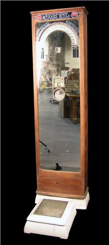 Floor model 5 cent Watling Fortune Telling Scale