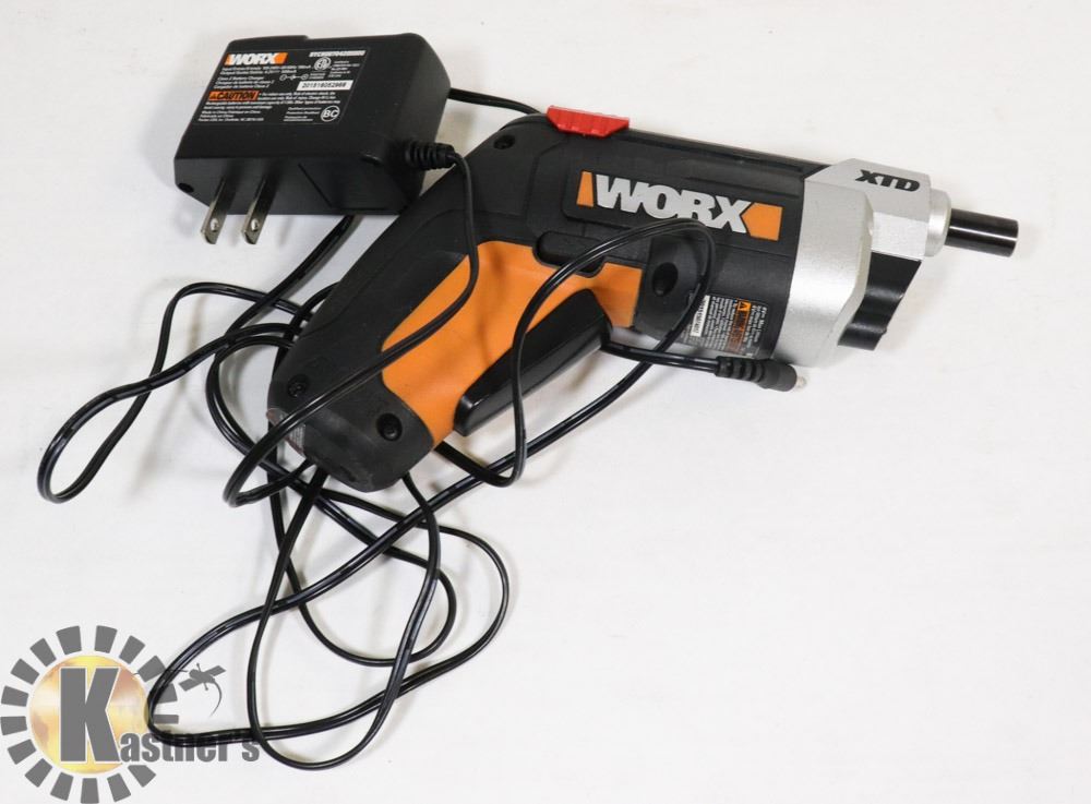 WORX CORDLESS 4V SCREW GUN.