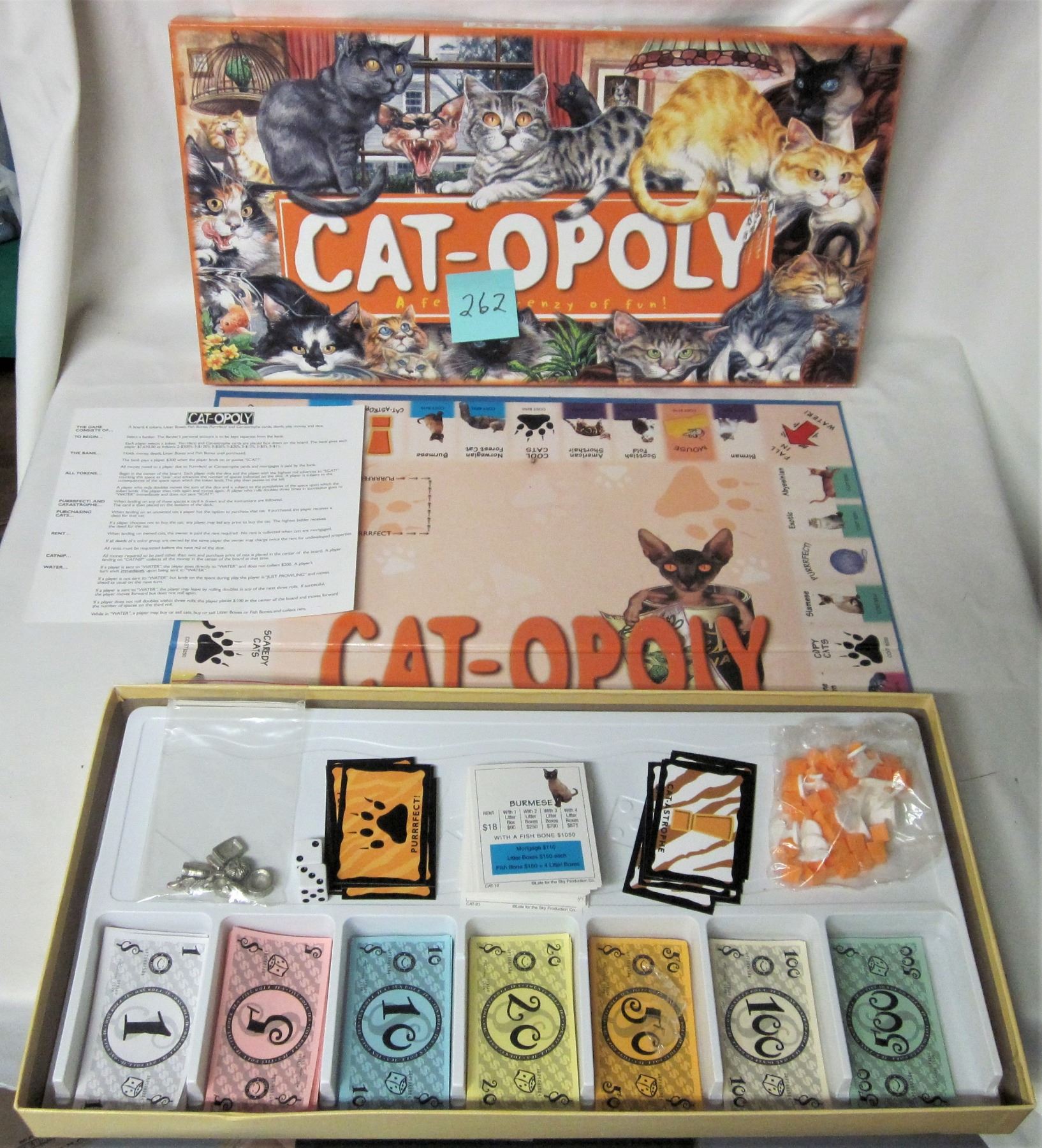 CAT-OPOLY & FISHOPOLY BOARDGAMES